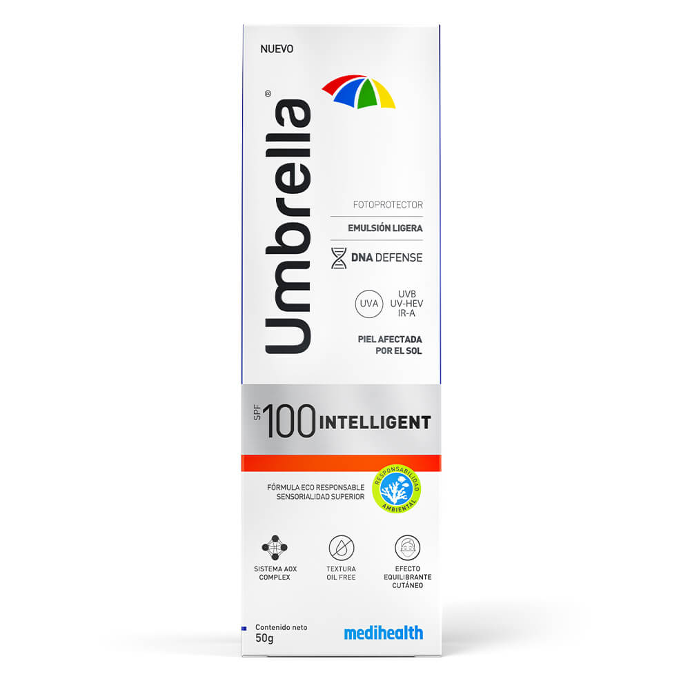 Umbrella Inteligent Dna Defense Spf 100 X 50 G